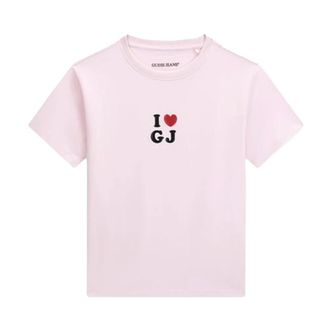 Guess Femme, Tops, Rose, Taille: 38 FR T-Shirt