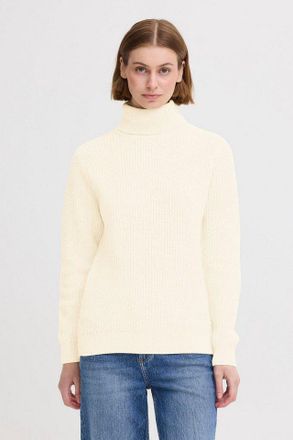 Oxmo Rollkragenpullover OXKIMSE Modischer Rollkragenpullover aus Grobstrick-Qualität