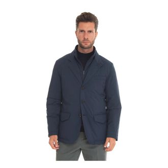 Fay Plume Field Jacket - - Jackets - Herren - Blau - M
