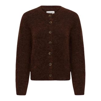 Part Two ChaniePW Cardigan - Femme - Pulls - Brun - Taille: 38 FR