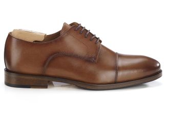 Bexley Maywell Patin - Derbies homme marron patin&eacute;