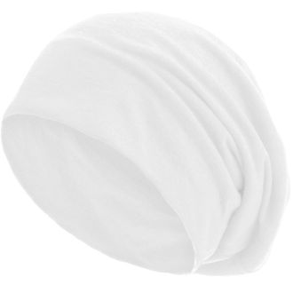 style3 Slouch Beanie aus atmungsaktivem, feinem und leichten Jersey Unisex Mütze Haube Bini Einheitsgröße
