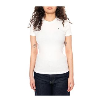 Lacoste Damen, Oberteile, Wei&szlig;, XSGr&ouml;&szlig;e