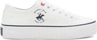 Beverly Hills Polo Club Sneakers aus Stoff W-BHPC027M Wei&szlig;