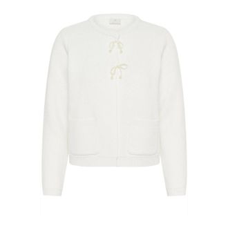 Kaffe Damen, Strickwaren, Wei&szlig;, SGr&ouml;&szlig;e