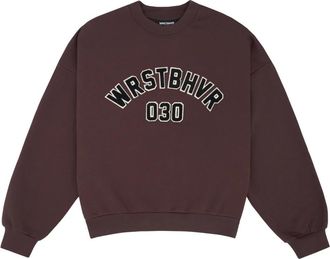 Worst Behavior Wrstbhvr, Femme, Sweatshirts et sweats &agrave; capuche, Brun, Taille: 40 FR Matteo SweaT-shirt