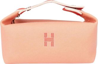 Herm&egrave;s Crossbody Bags - Hermes Classic Cotton Bride de Brac Vanity Handbag - Gr. unisize - in Rot - f&uuml;r Damen