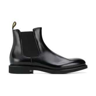 Doucal's Schwarze Chelsea Stiefeletten - - Shoes - Herren - Schwarzk - 44 EU
