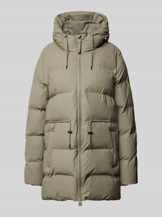 Rains Steppjacke mit Eingrifftaschen Modell Alta Long