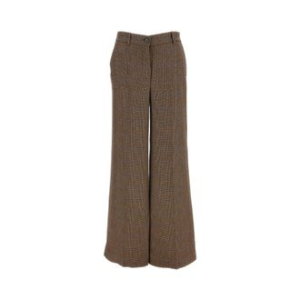 P.A.R.O.S.H. P.a.r.o.s.h., Femme, Pantalons, Brun, Taille: 36 FR Pantalon large