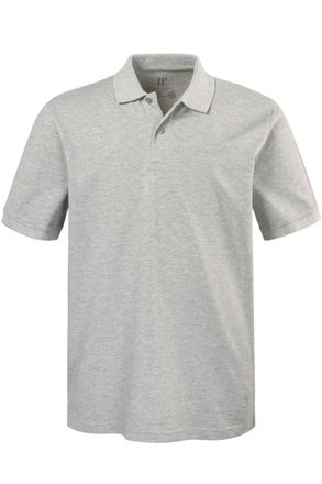 JP1880 Herren gro&szlig;e Gr&ouml;&szlig;en &Uuml;bergr&ouml;&szlig;en Menswear L-8XL bis 8XL, Poloshirt, Oberteil, Knopfleiste, Hemdkragen, Pique, grau Melange 3XL 702560123-3XL