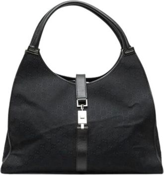 Gucci Sac de voyage Jackie Bardot Pre-owned - Femme - Pre-owned - Noir - Taille: ONE Size