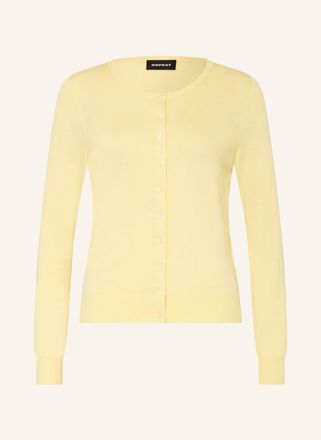 Repeat Repeat Strickjacke gelb