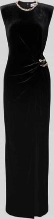 Self Portrait Maxikleid mit Stretch-Anteil