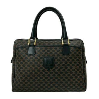Celine Sac &agrave; main en cuir Macadam Pre-owned - Femme - Pre-owned - Noir - Taille: ONE Size