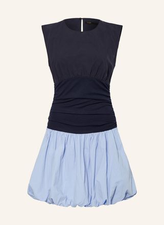 Maje Kleid Im Materialmix blau