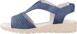 Wamba Femme, Chaussures, Bleu, Taille: 41 EU Esther Sandal Antelina