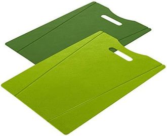 Kuhn Rikon Schneidebretter Set 2-teilig, Gr&uuml;n/Dunkelgr&uuml;n
