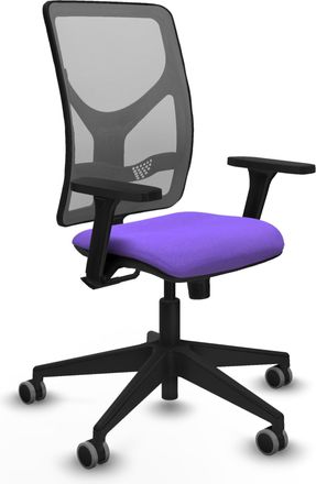 Piqueras y Crespo Computerstuhl mit 3D-Armlehnen, h&ouml;henverstellbare Lendenwirbelst&uuml;tze. Ausgestattet mit 3 Positionen und Schneidschaum. Mit Rollen von 65 mm Parkett. G