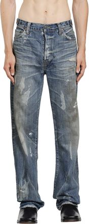 Mastercraft Union Show Relaxed Gurisu Dirty Vintage Jeans