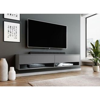 Furnix Furnix - Aktion sale TV-Schrank alyx 180 cm Lowboard modern Grau Anthrazit