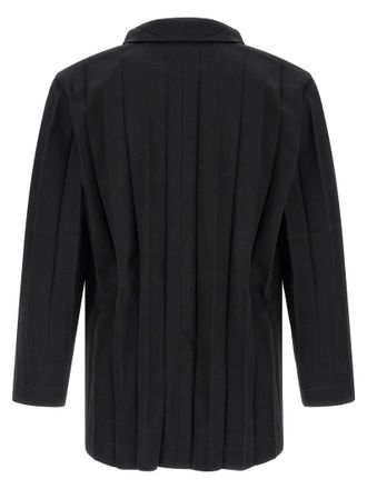 Homme Pliss&eacute; Issey Miyake Edge Ensemble Blazer - Black