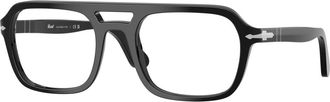 Persol unisex, Accessoires, Noir, Taille: 54 MM Po3394V Optical Frame