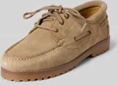 Jack & Jones Bootsschuhe aus Leder mit Schn&uuml;rung Modell BROOKLYN