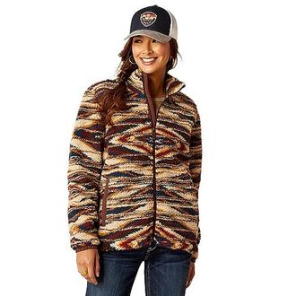 Ariat Manteau WMS Chimayo FLCE JKT Snst pour femme, Sunset Saltillo Jcd, XS