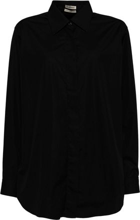 Hermès 1990-2000s Popeline-Hemd - Schwarz