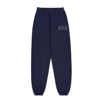 Sporty & Rich Femme, Pantalons, Bleu, Taille: 36 FR Ivy Sweatpant