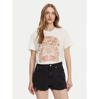 Billabong T-Shirt EBJZT00424 Wei&szlig; Relaxed Fit