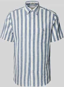 GANT Regular Fit Freizeithemd aus Leinen-Baumwoll-Mix