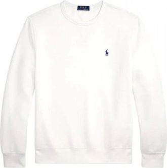 Ralph Lauren Homme, Sweatshirts et sweats &agrave; capuche, Blanc, Taille: XL SweaT-shirt ras du cou classique