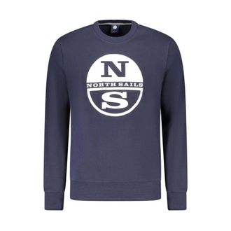 North Sails Baumwoll-Sweatshirt im Relaxed Fit - - Sweatshirts & Hoodies - Herren - Blau - L