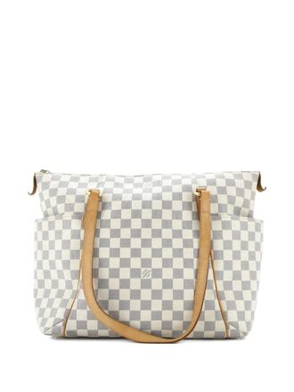 Louis Vuitton Totally Handbag Monogram Canvas MM shoulder bag - Wei&szlig;