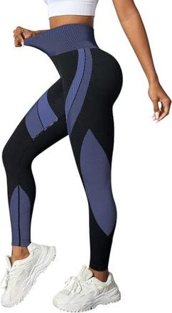 Generic Legging de compression 3D anti-cellulite Cellumove pour femme - Contr&ocirc;le du ventre - Taille haute - Bande de r&eacute;sistance sans couture - Pour le sport, 