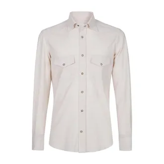 Eleventy Camicia Texas - - Shirts - Herren - Beige - XL