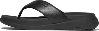FitFlop Mens F-Mode Go Toe-Post Sandals, Schwarz, 41 EU