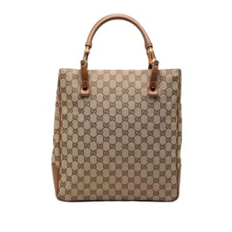Gucci Sac cabas vintage doccasion - Femme - Pre-owned - Beige - Taille: ONE Size