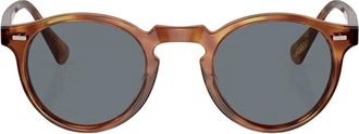 Oliver Peoples Gregory Peck Sun - - Accessories - unisex - Braun - 47 MM