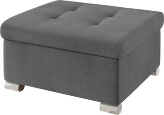 Mirjan24 Polsterhocker Niko klein Sitzbank Sitzhocker Fußbank Pouf Hocker Farbauswahl (Manila 16)