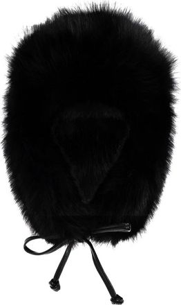 Perfect Moment Faux Fur Trapper Hat - - Sport - unisex - Schwarzk - ONE SIZE