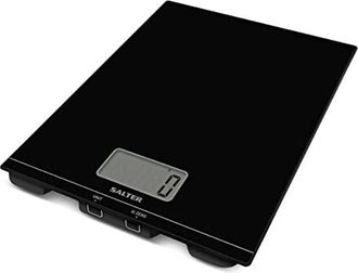 Salter Salter 1172 BKDR Ultraschlanke Elektronisch K&uuml;chenwaage - Digitale Backwaage mit Tara-Funktion, Kompakt Lebensmittelwaage mit 5 kg Maximale Kapazit&auml;t,