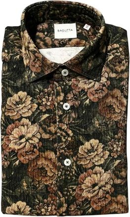 Bagutta Homme, Chemises, Multicolore, Taille: XS Casual Chemises