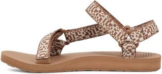 Teva Sandales universelles originales pour femme, Marron/blanc., 42 EU