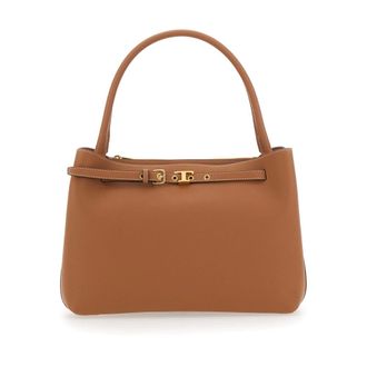 Tod's Femme, Sacs, Brun, Taille: ONE Size T-String Handbag