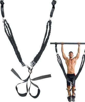 Generic B&auml;nder f&uuml;r Unterst&uuml;tzung bei Push-ups | Einstellbarer Widerstand mit starkem Riemen,Widerstandsband | F&uuml;r den Einsatz im Heimtrainer Fitness Training 