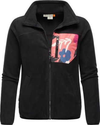 Ragwear Sweatjacke Appolo Modische Fleecejacke mit Stehkragen