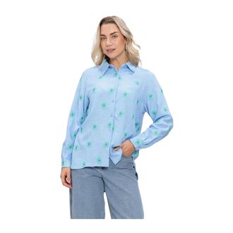 Ydence Bluse Gabia - - Blouses & Shirts - Damen - Blau - XS